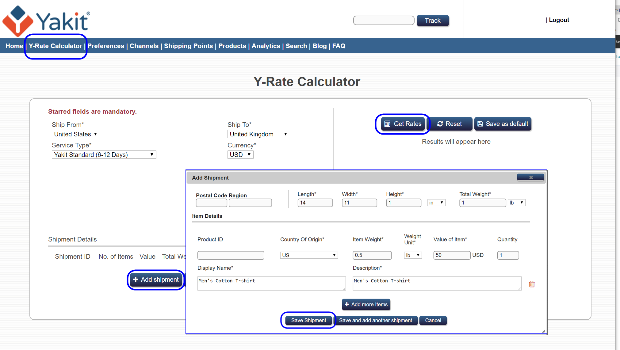 Rates, rates, rates. How Yakit helps you manage your shipping costs.